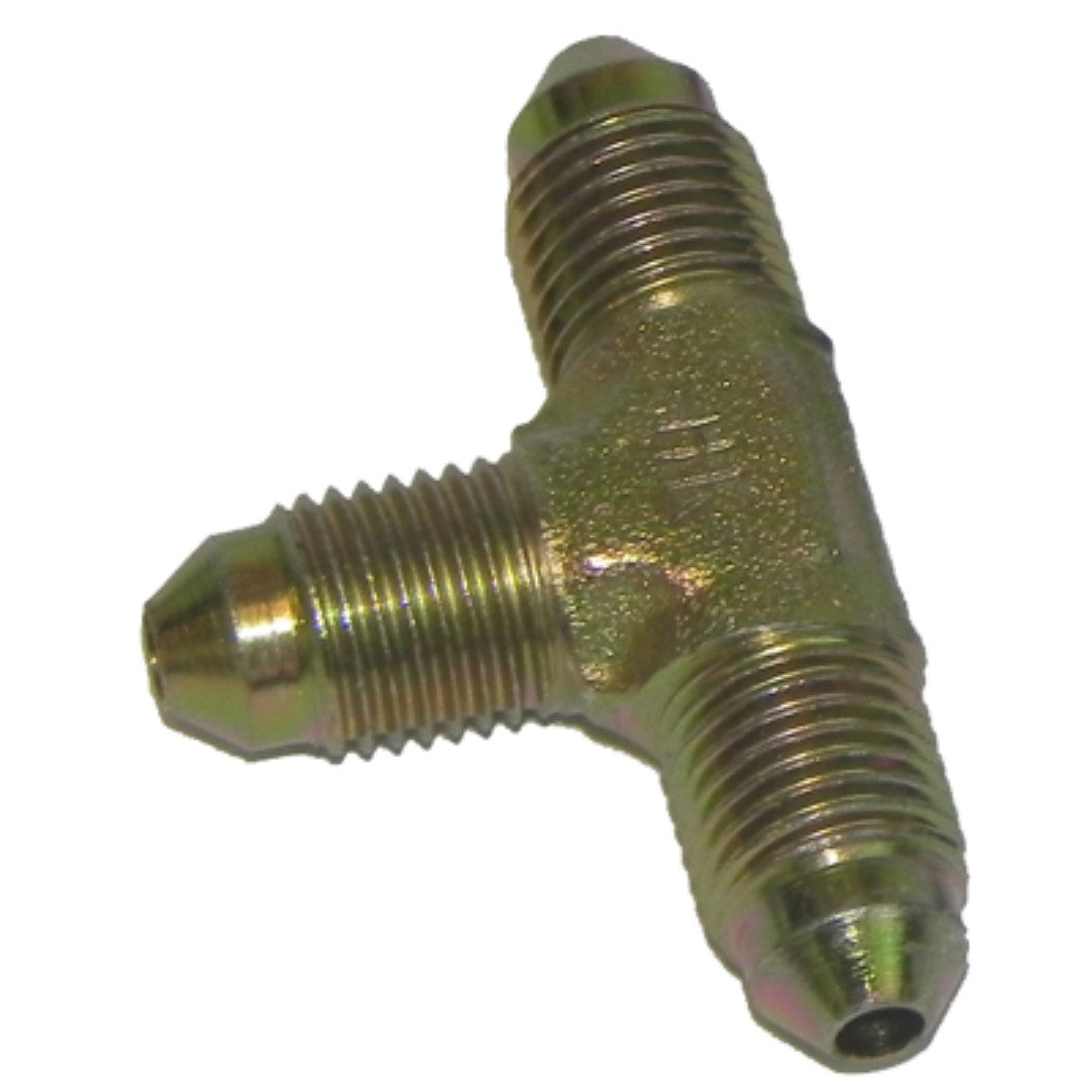 -3AN Tee - Plated Steel – Inline Tube