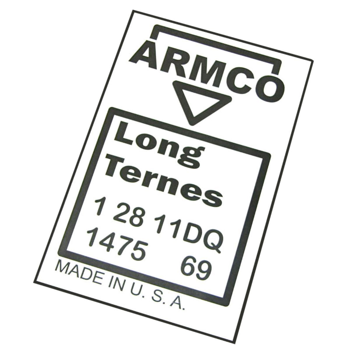 1972 Armco Gas Tank Logo Kit – Inline Tube