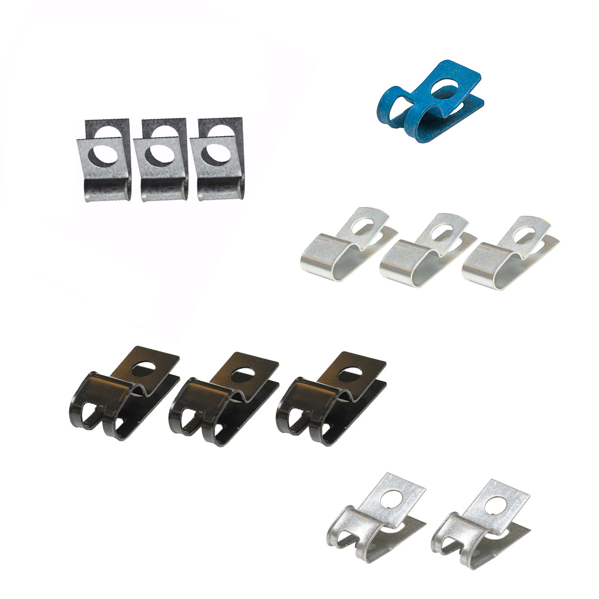 1971-72 Chevrolet GMC K20 K25 K2500 Brake And Fuel Line Clip Kit 12pc ...