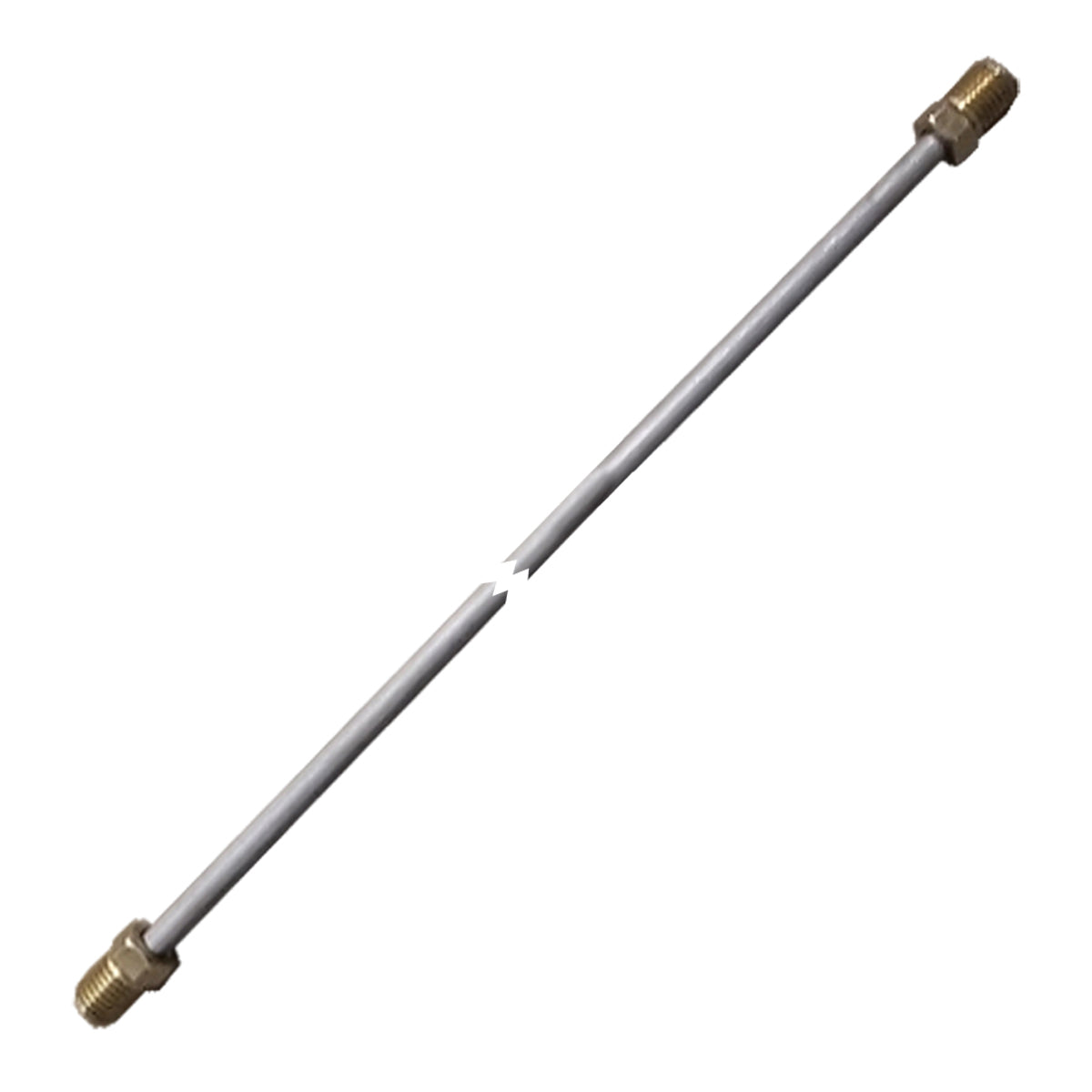 3/16" Tubing 10 Inches Long With 3/8-24 Fittings Each End OE Steel ...