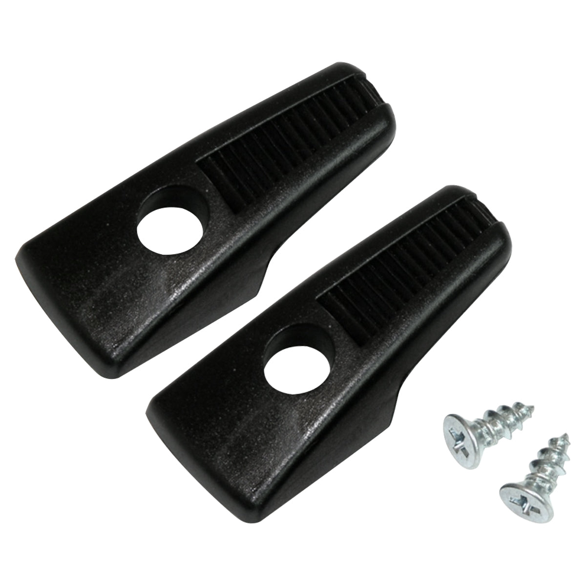 1967-77 Headliner Coat Hooks- Black, 2pc – Inline Tube