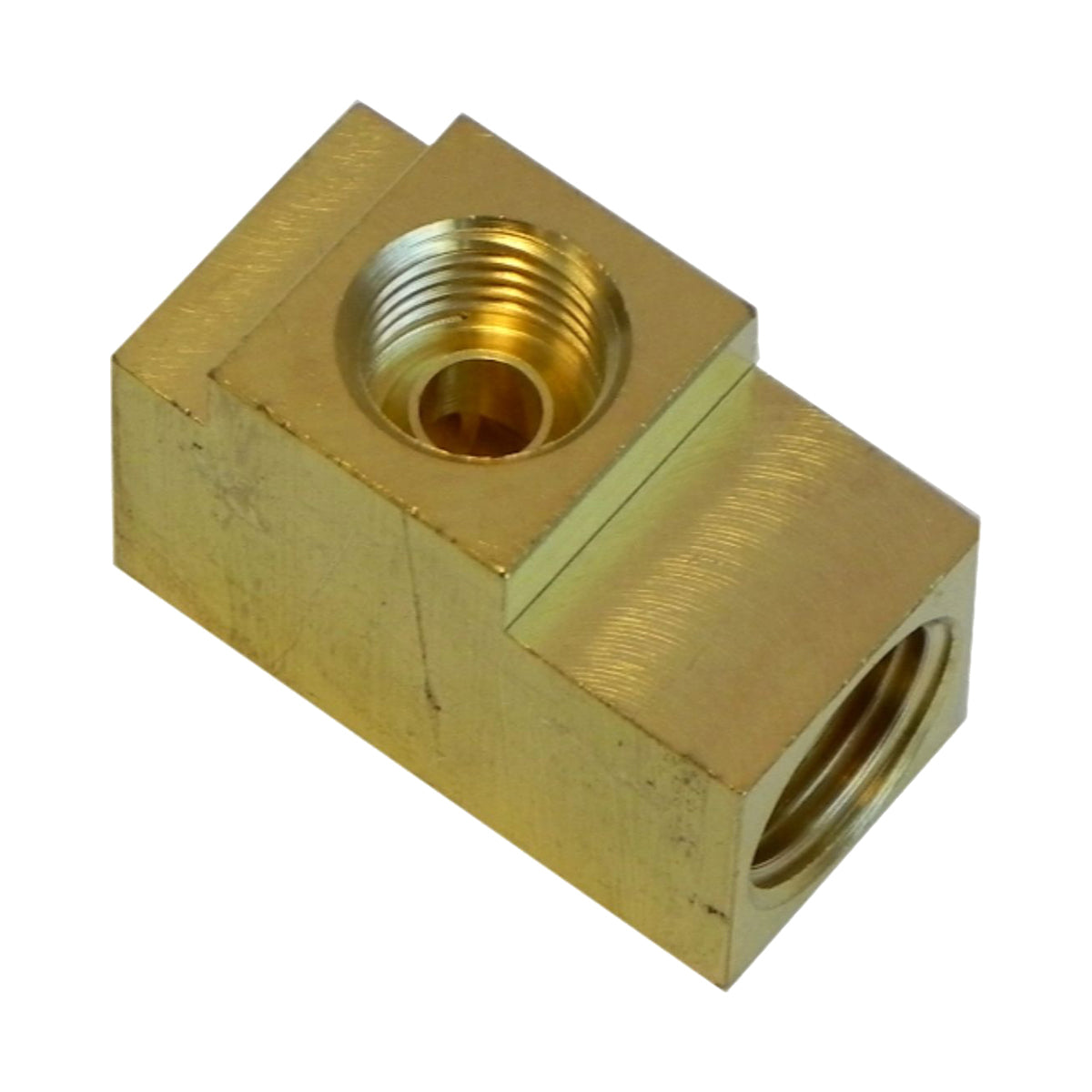 1970-72 Chevrolet LS6 Brass Fuel Block 1pc – Inline Tube