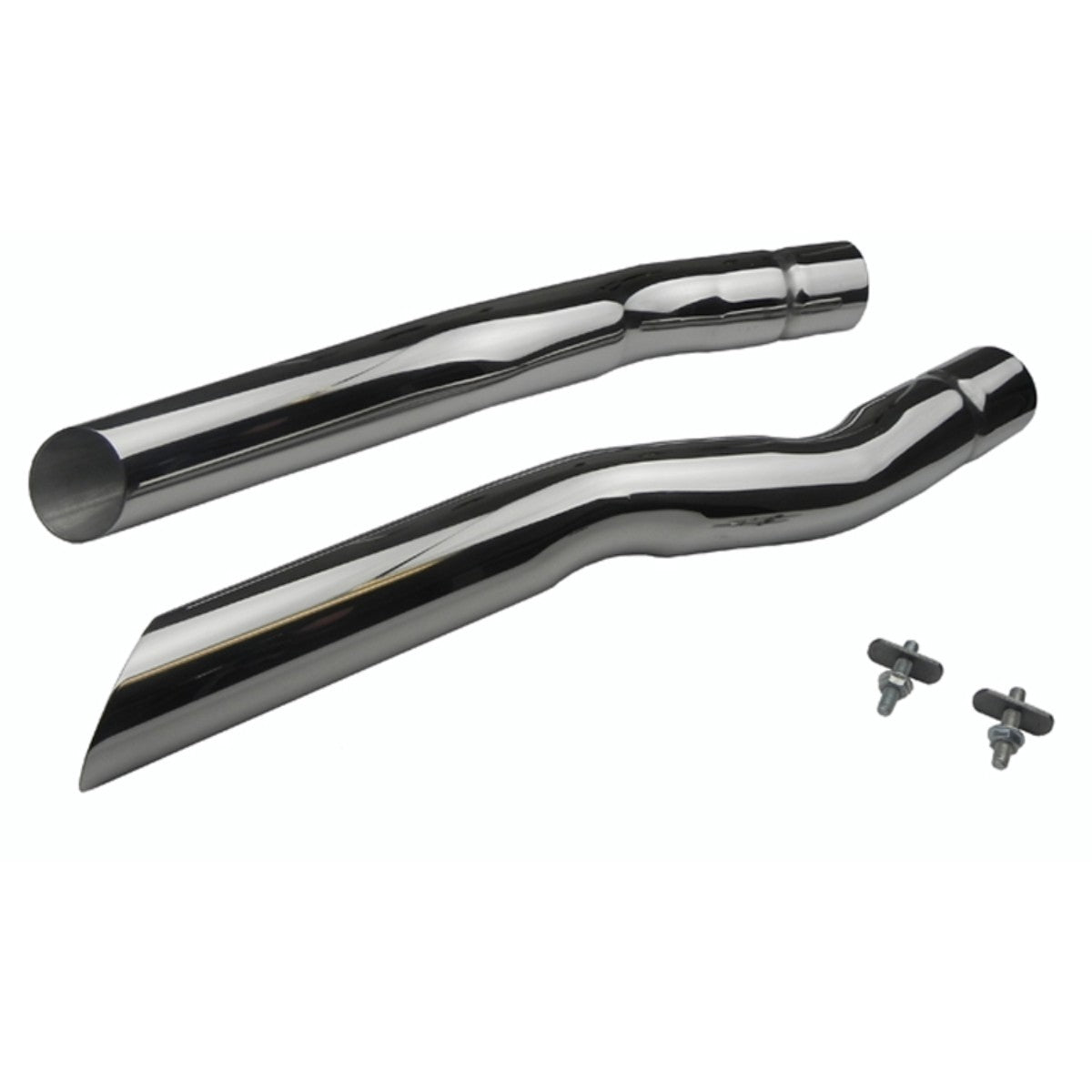 1973 GTO Tail Pipe Stainless Exhaust Tips, 2 1/4" - Oversized – Inline Tube