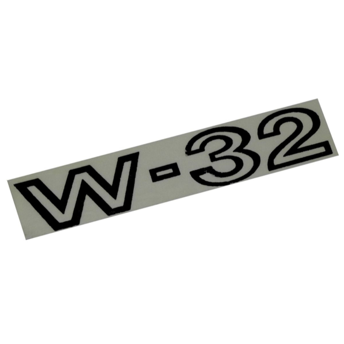 1969 Oldsmobile W-32 Front Fender Decals, Black 1pc – Inline Tube