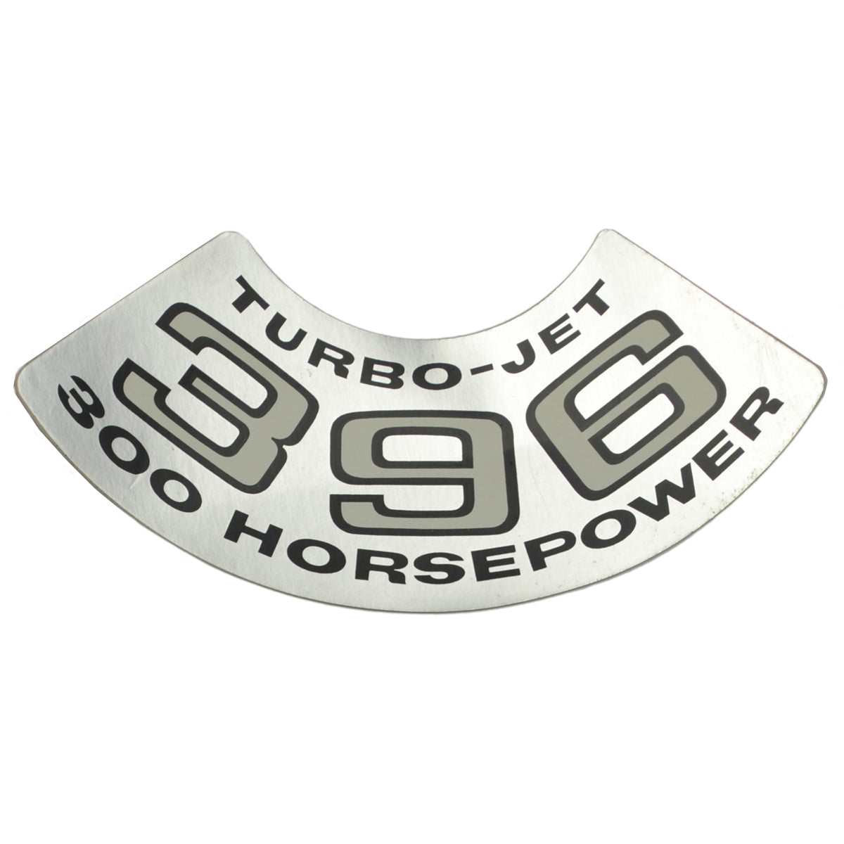 Turbo - Jet 396/300 HP Big Block Air Cleaner Decal – Inline Tube