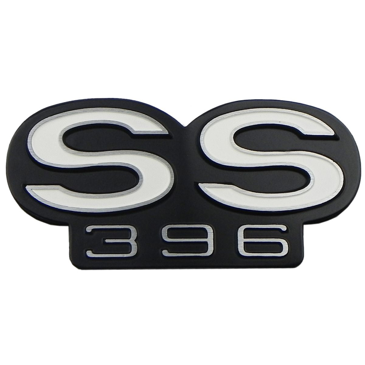 1967 Chevrolet Chevelle Tail Panel "SS 396" Emblem With Mounting Hardw ...