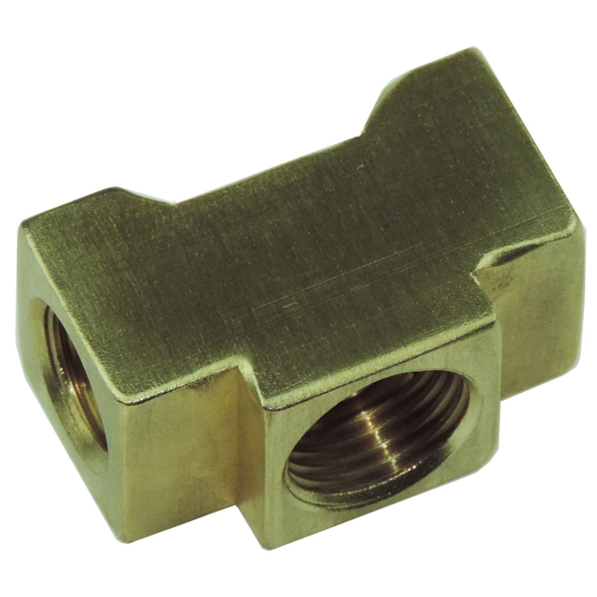 1966-67 Mopar Hemi Fuel Line Brass Block – Inline Tube