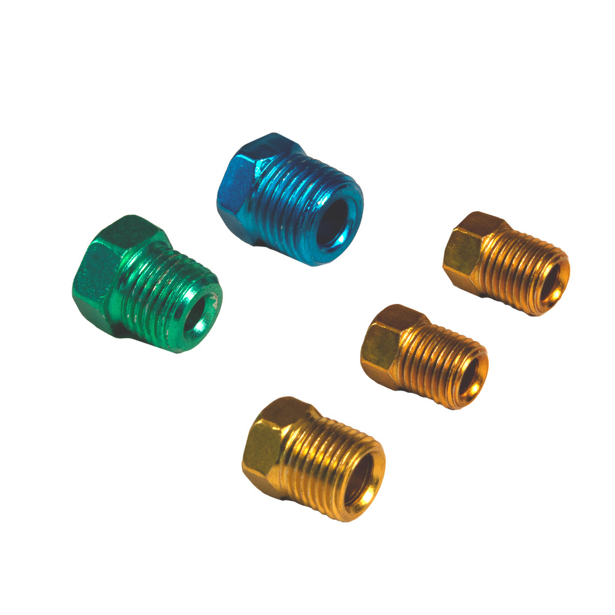 1972-84 GM Car And Truck Proportioning Valve Fittings 5pc – Inline Tube