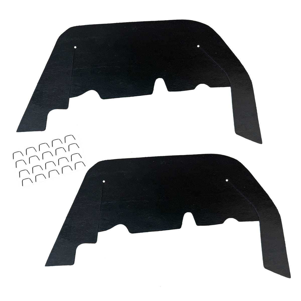 1966 Chevrolet Impala Biscayne A-Arm Splash Shields With Staples 2pc ...