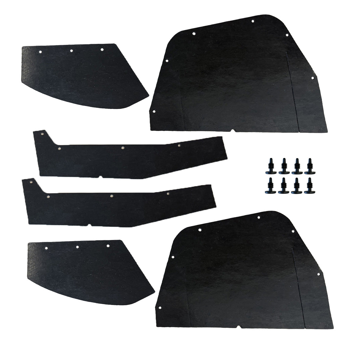 1966-67 Oldsmobile Cutlass 442 A-Arm Splash Shields With Extensions An ...