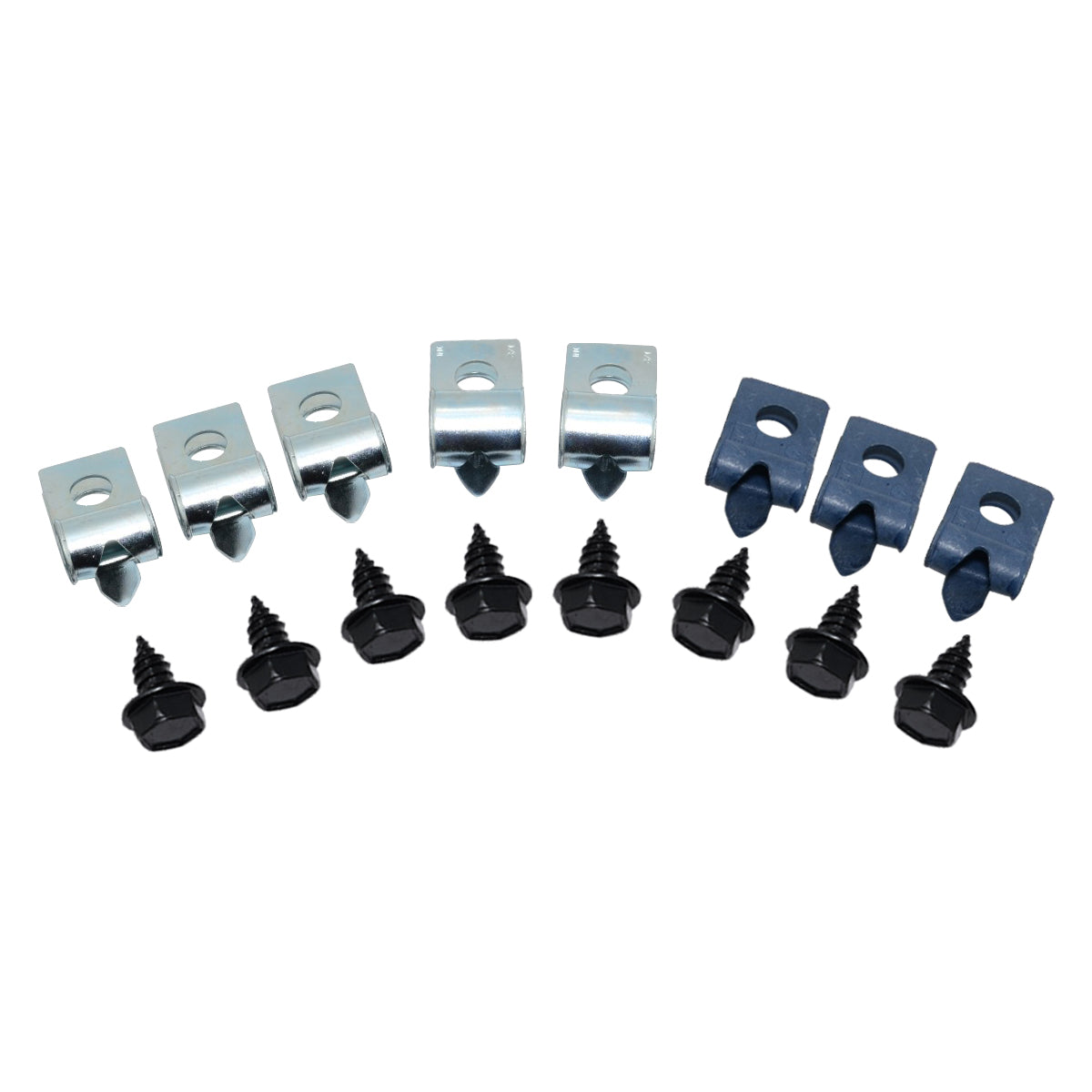 1971-72 GM Pontiac GTO A-Body Fuel Line Clip Kit 3/8" Fuel Line 16pc ...