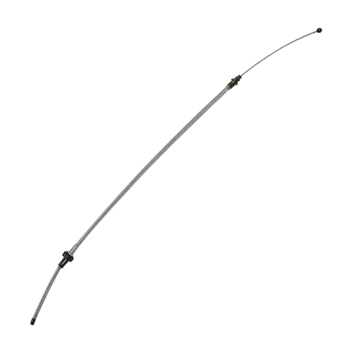 1966-70 B-Body Mopar Rear Parking Brake Cable Short Side, OE Steel ...