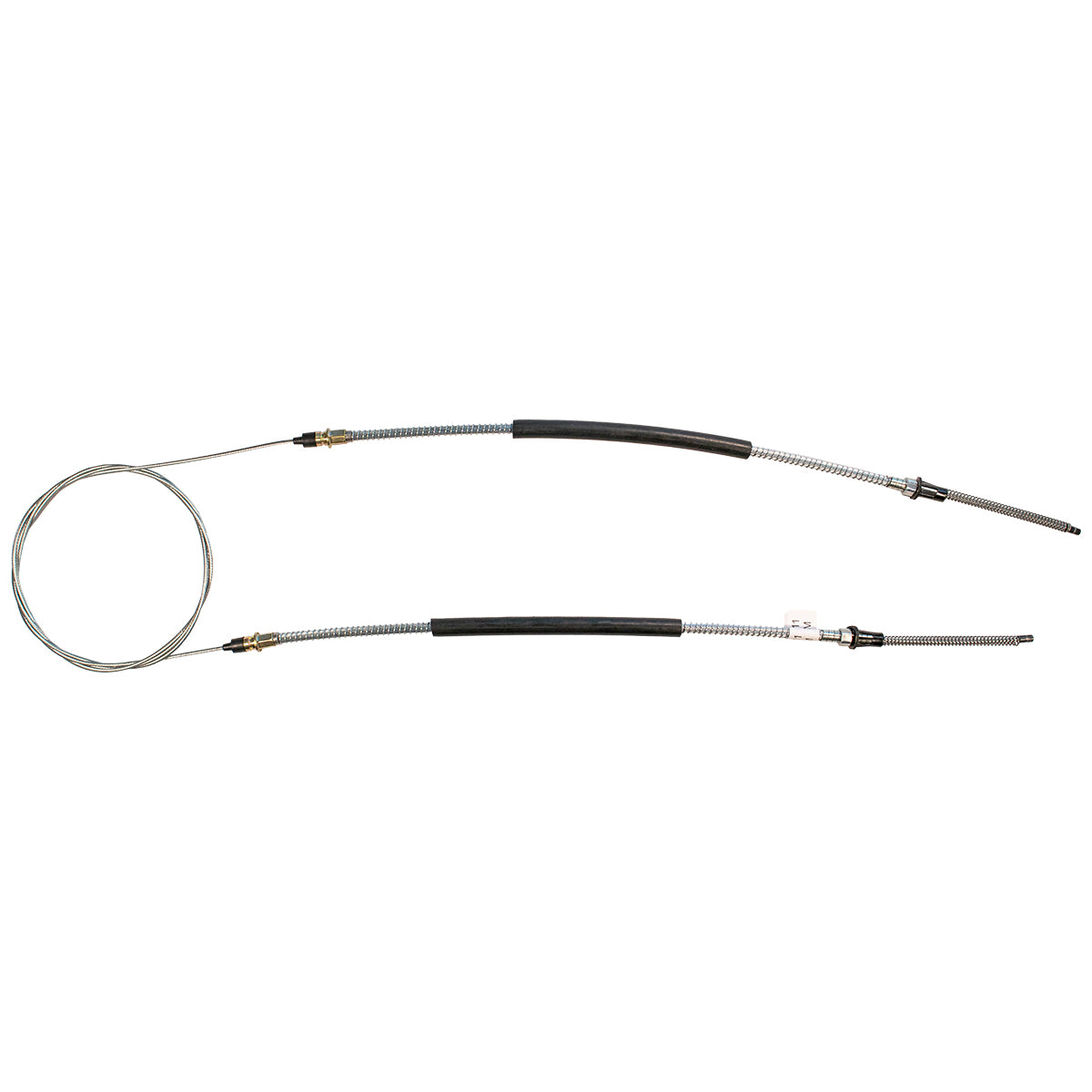 1952-53 Ford Pass Car Rear Parking Brake Cable, Loops for Both Wheels ...