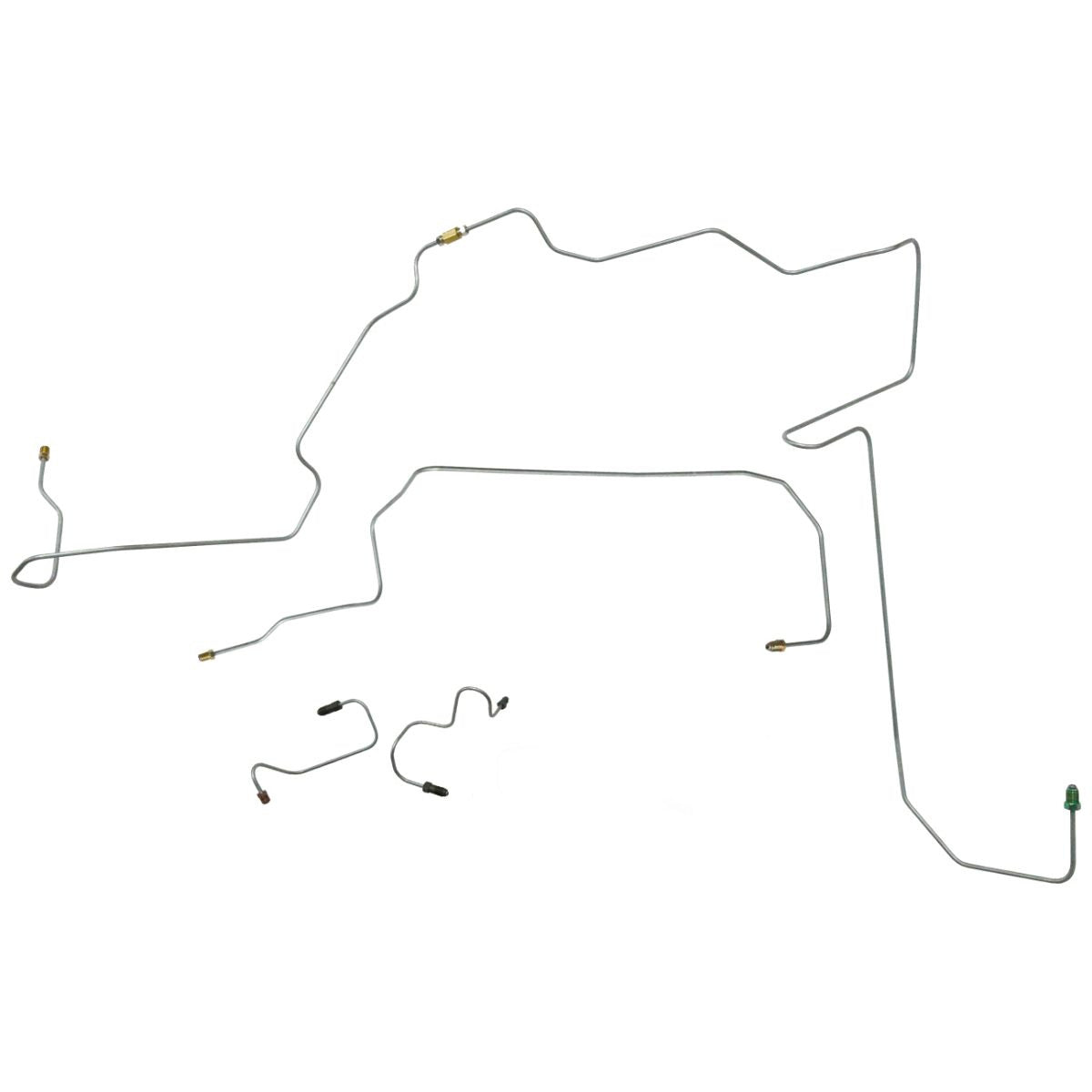 1998-01 Ford Explorer 4WD w/Four-Wheel ABS Power Disc Front Brake Line ...