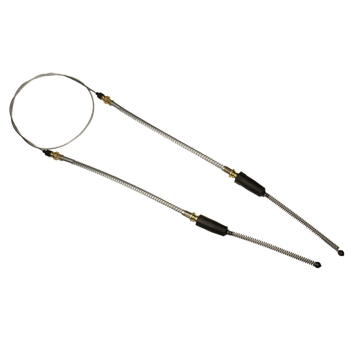 1965-79 Corvette Rear Parking Brake Loops Between Both Rear Brakes Sta ...