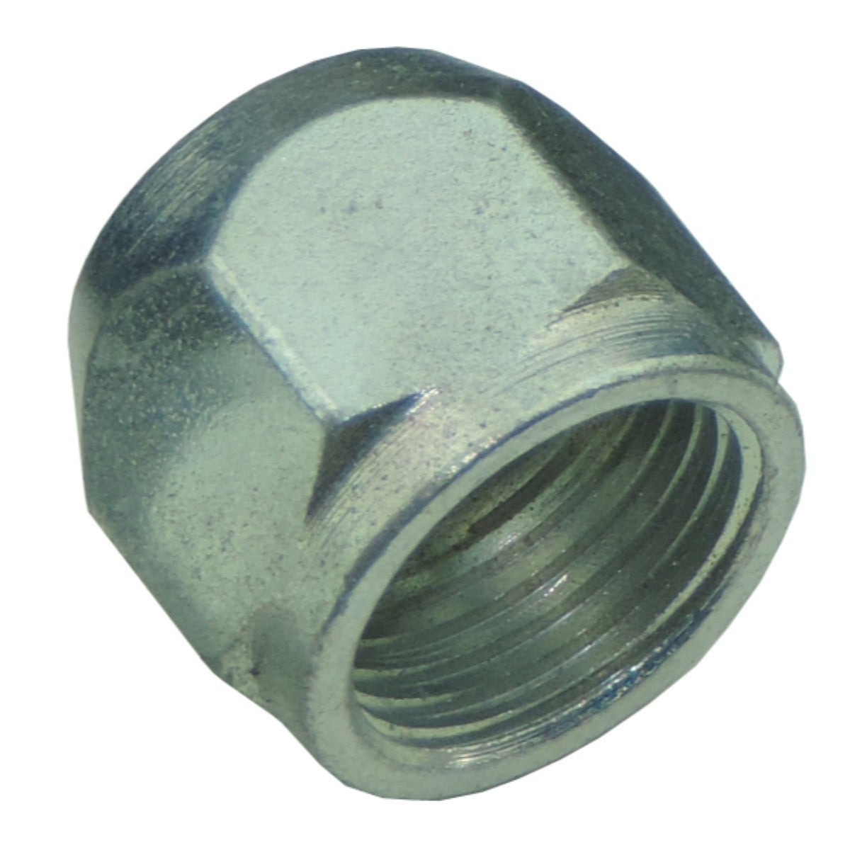 Tube Nut-5/8-18 with 3/4 Hex-Silver – Inline Tube